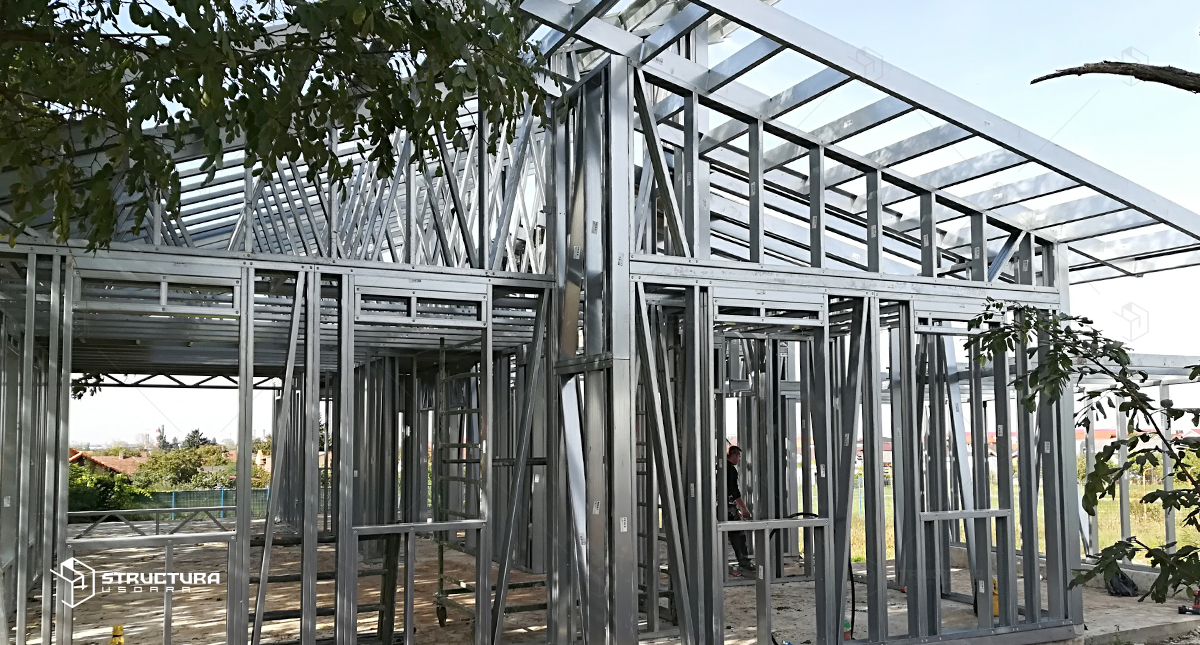 Casă parter – Structura Usoara MEXI®