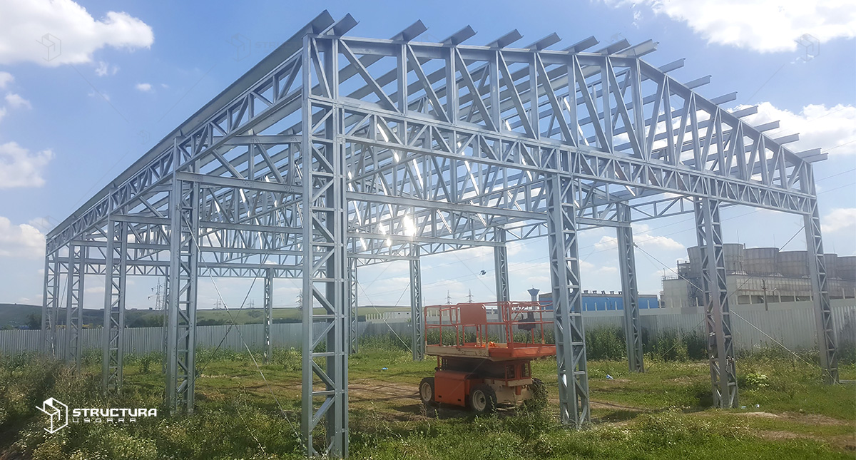 Hală service auto – Structura Usoara MEXI®