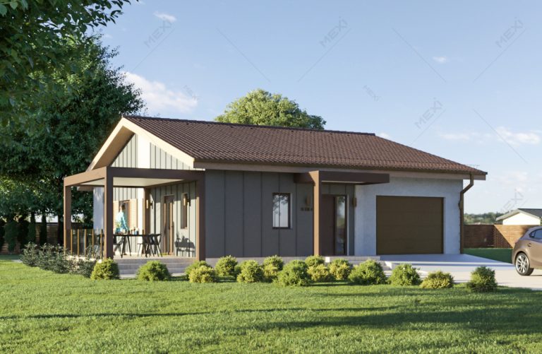 Casă modulară – C X 5 – 149mp – Structura Usoara MEXI®