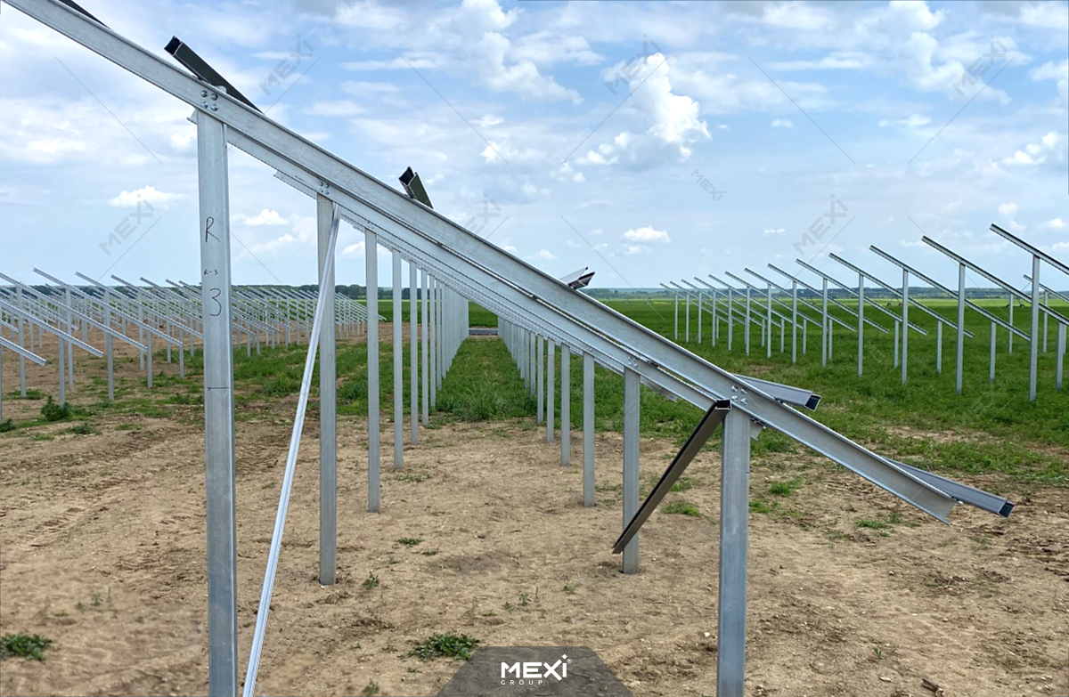 STRUCTURI FOTOVOLTAICE, CARPORTURI SOLARE – Structura Usoara MEXI®